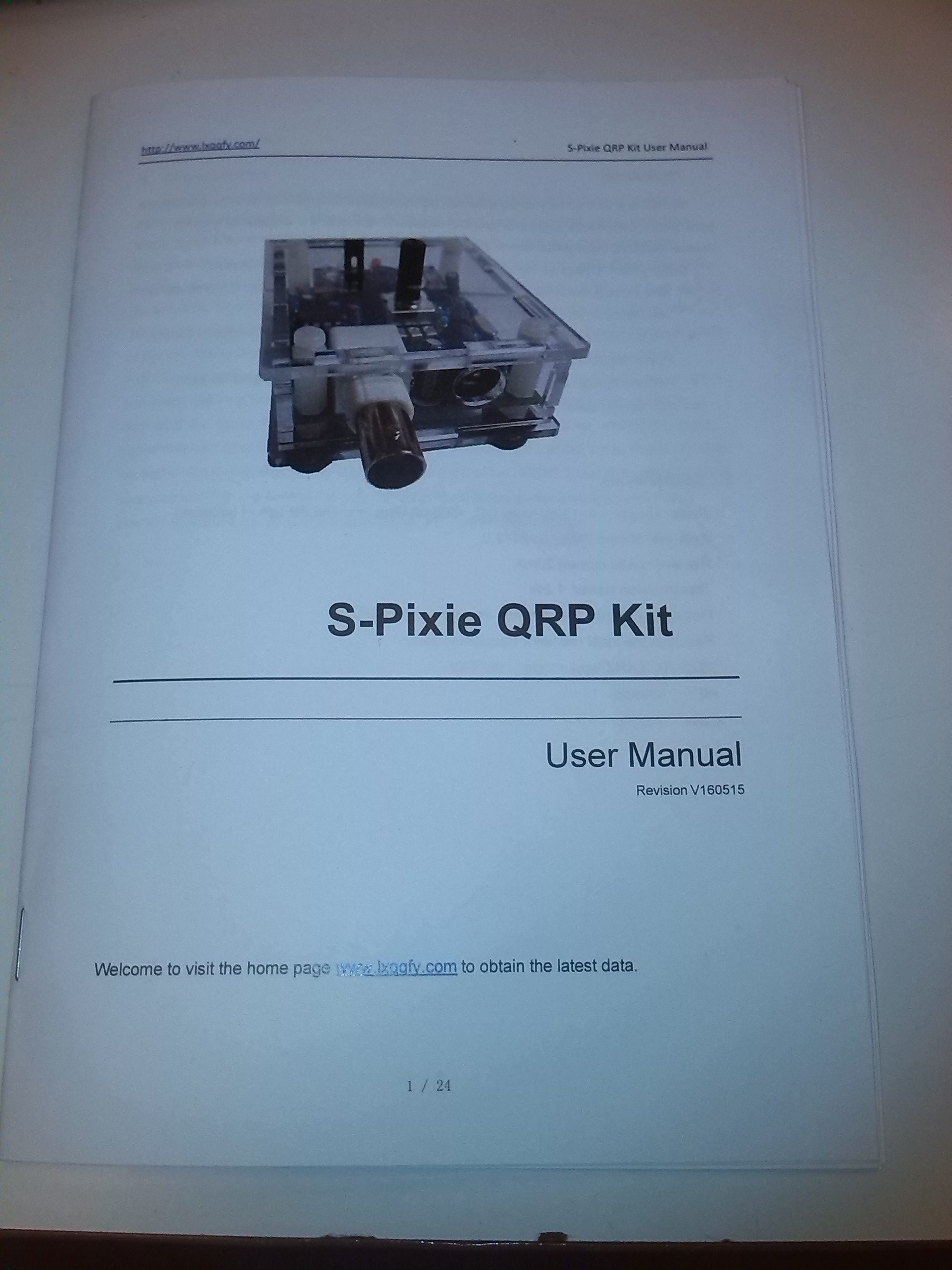 S-Pixie 40m Qrp TrX – PI4ADH